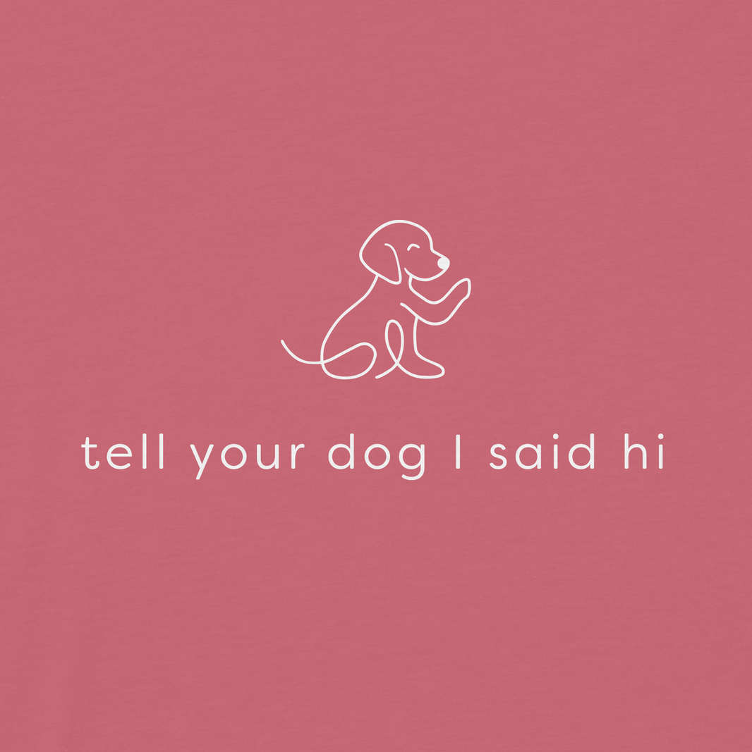 Waving Dog Tee – WeRateDogs