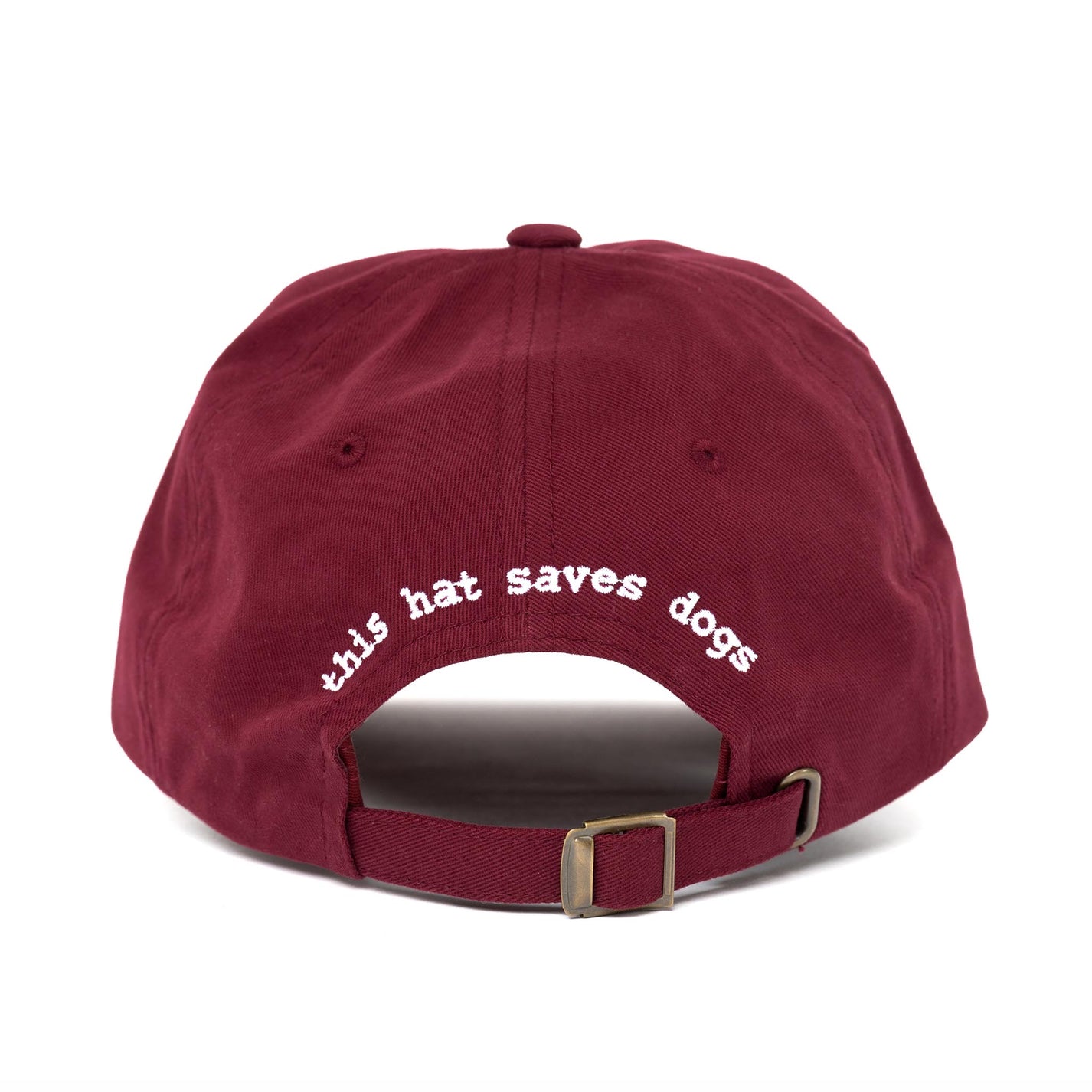 Maroon Hat - lowercase – WeRateDogs