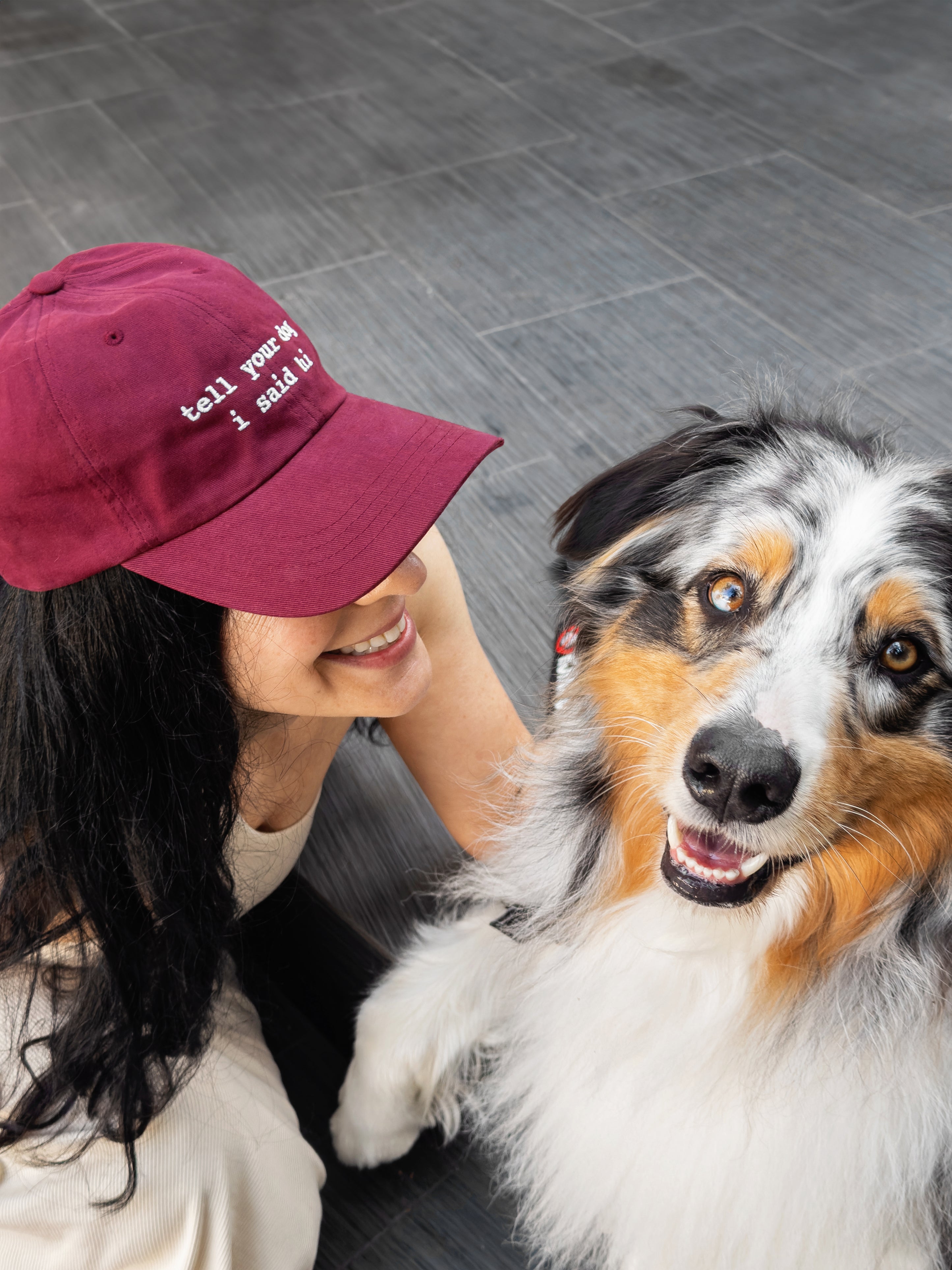 Maroon Hat - lowercase – WeRateDogs